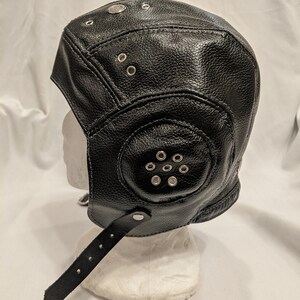 Leather Aviator Cap - Etsy