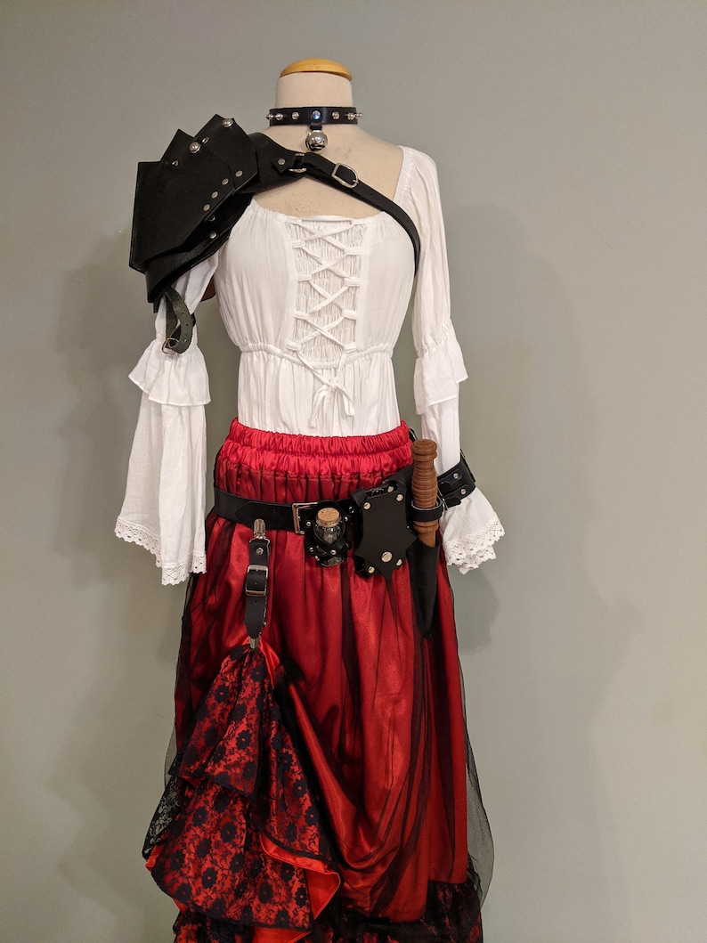 Road Warrior Pauldron Leather Battle Shoulder Armor LARP SCA - Etsy