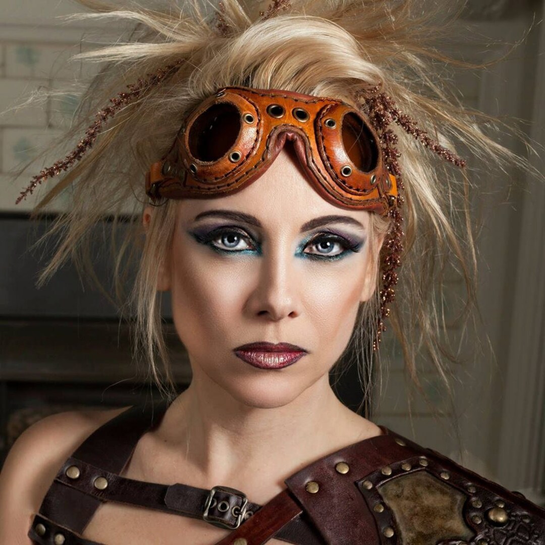 Leather Aviator Goggles - Etsy