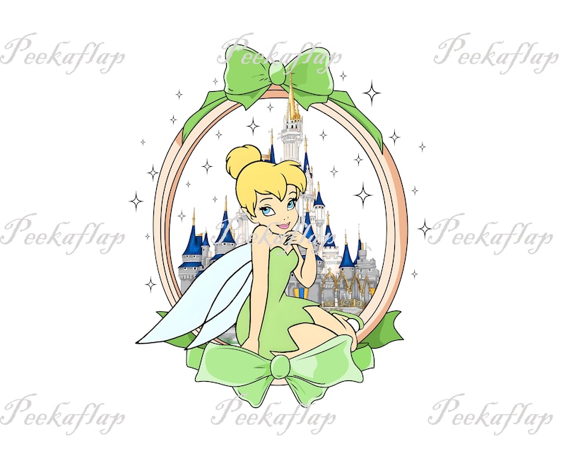 Tinker Bell PNG: Fairies Clipart, Birthday Craft (digital Download) - Etsy