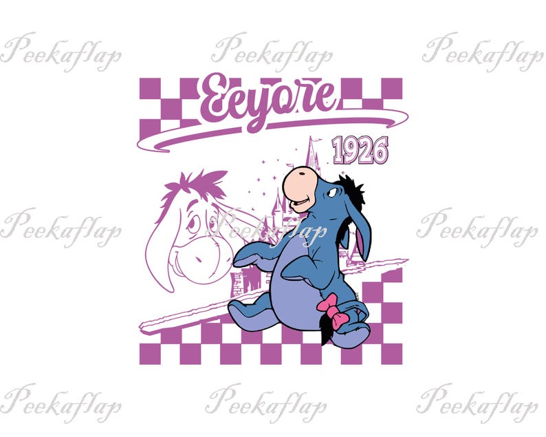 Eeyore PNG: Winnie the Pooh Friends Graphic (digital Download) - Etsy