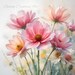 15 Spring Floral Clipart Set – Watercolor Flowers PNG for DIY Projects ...