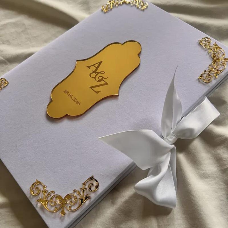 Nikah Booklet Box - Etsy