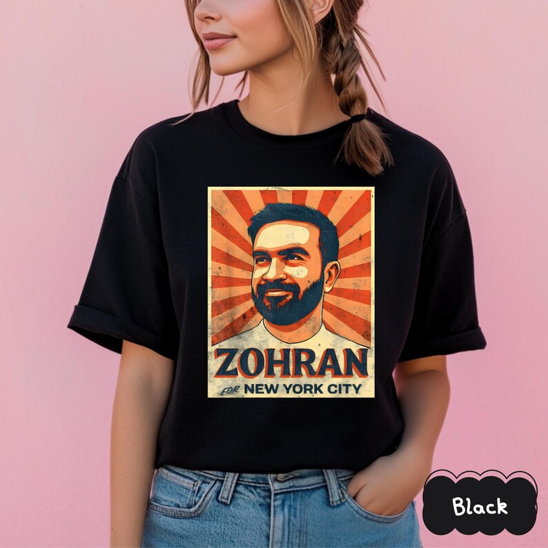 Zohran Mamdani New York Mayor, Mayor Zohran Kwame Mamdani Sirt ...