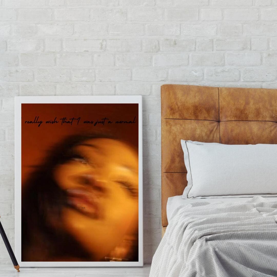 SZA "normal Girl" Poster Printable 18X24 Inch - Etsy
