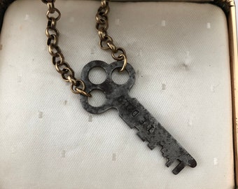 Old Key Necklace - Etsy