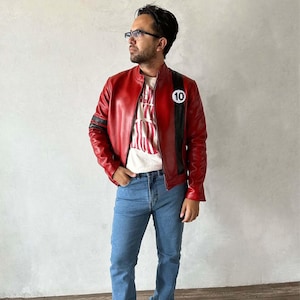 Ben Ten Real Leather Halloween Cosplay Jacket Omniverse - Superhero Ben ...