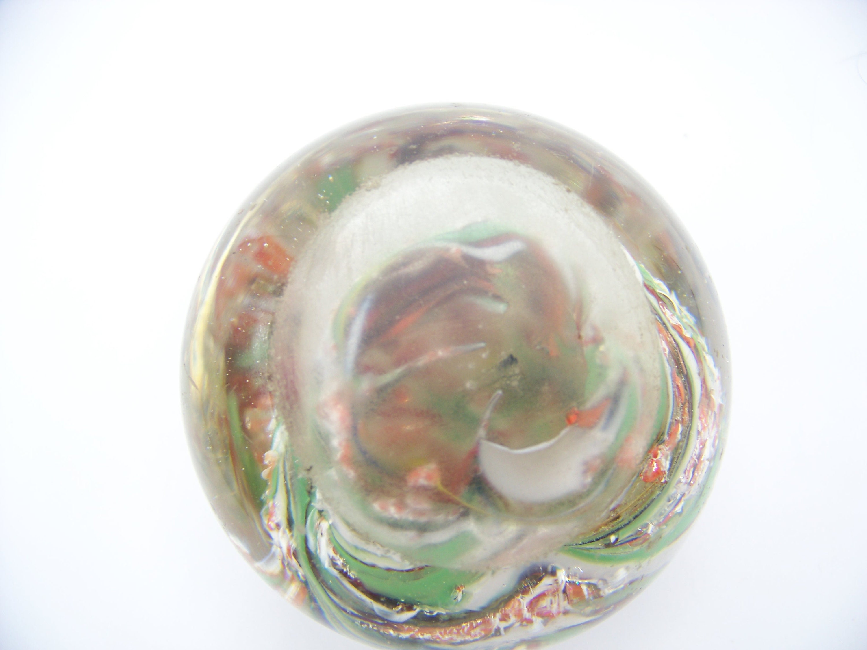 Irregular Shaped Paper Weight With Multicolored Swirls and Bubbles - Etsy