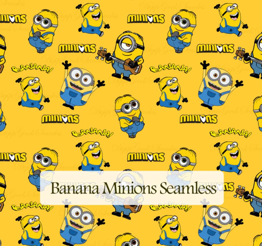 Minions Seamless Pattern,png Seamless,digital Download for Clothing,diy ...