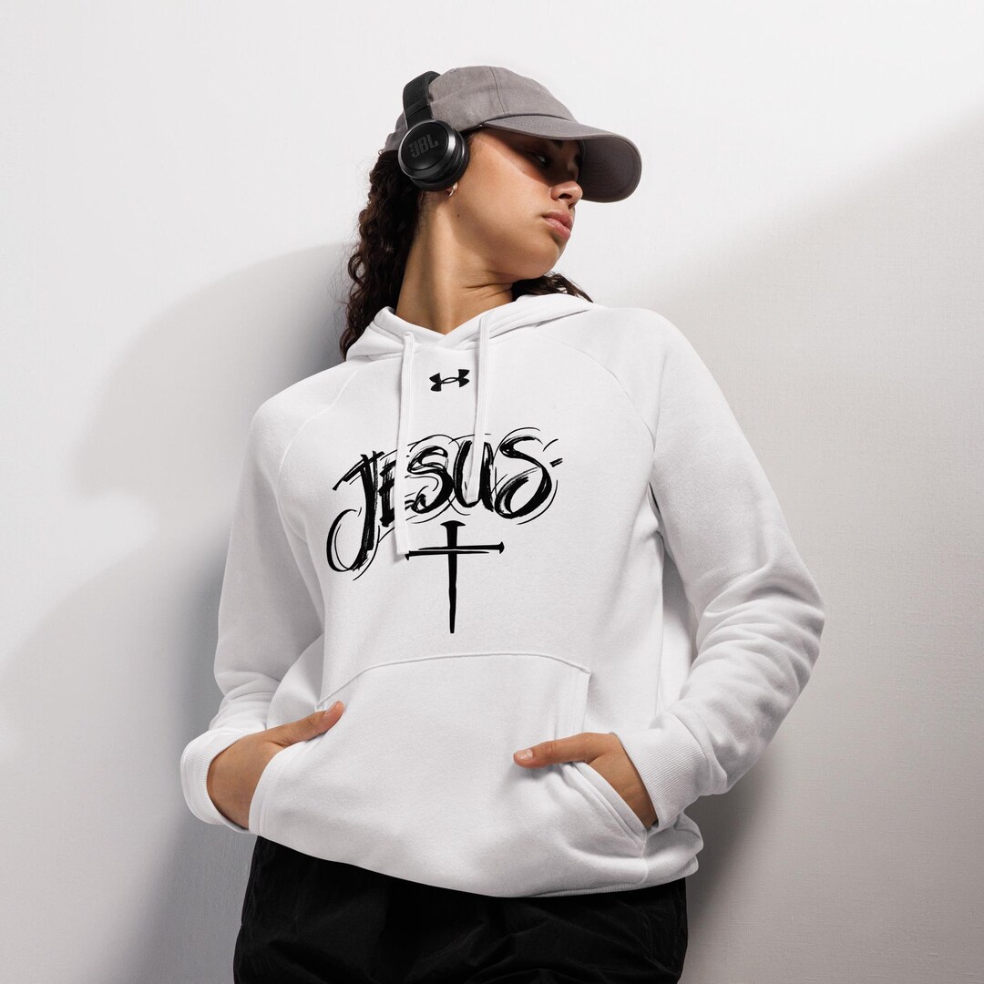 Jesus Cross Hoodie | Revival is Now | Under Armour Christian Sweatshirt ...