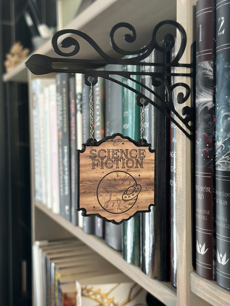 Book Genre Signs - Etsy