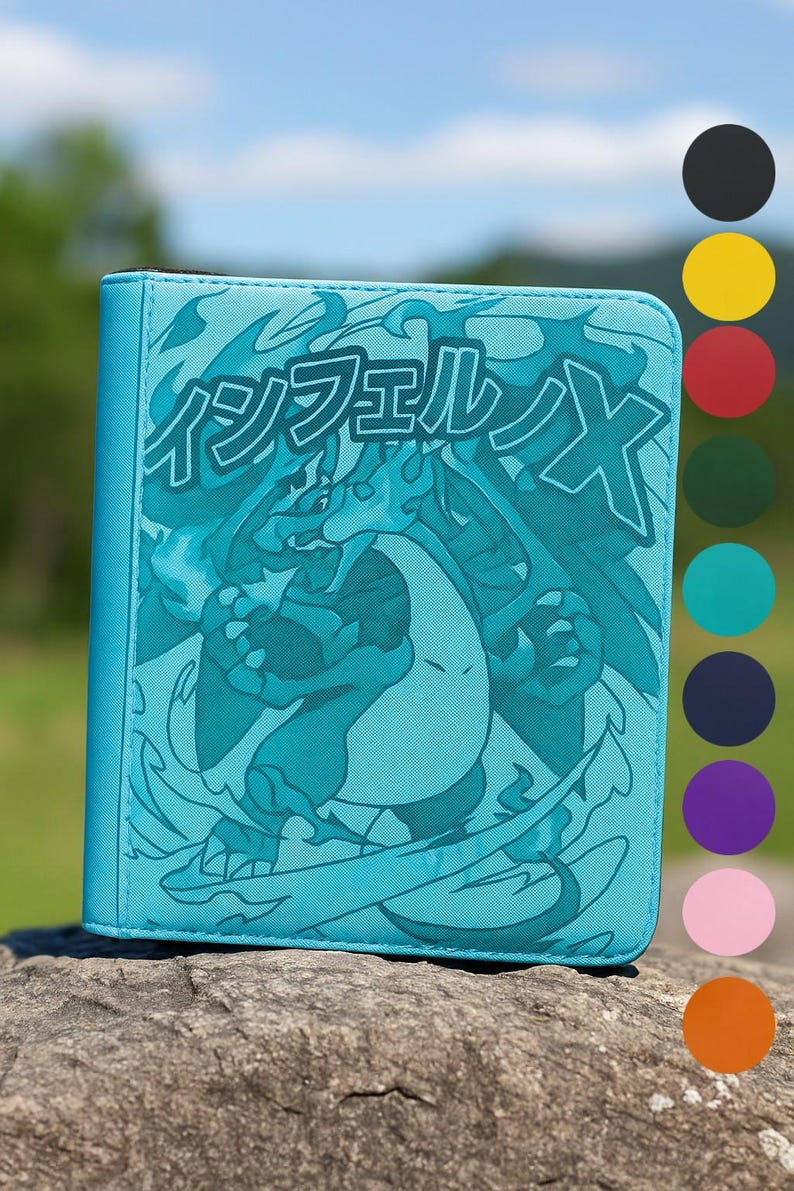 Mega Charizard X Inferno – 4-16 Pockets per Page Pokemon – Custom ...