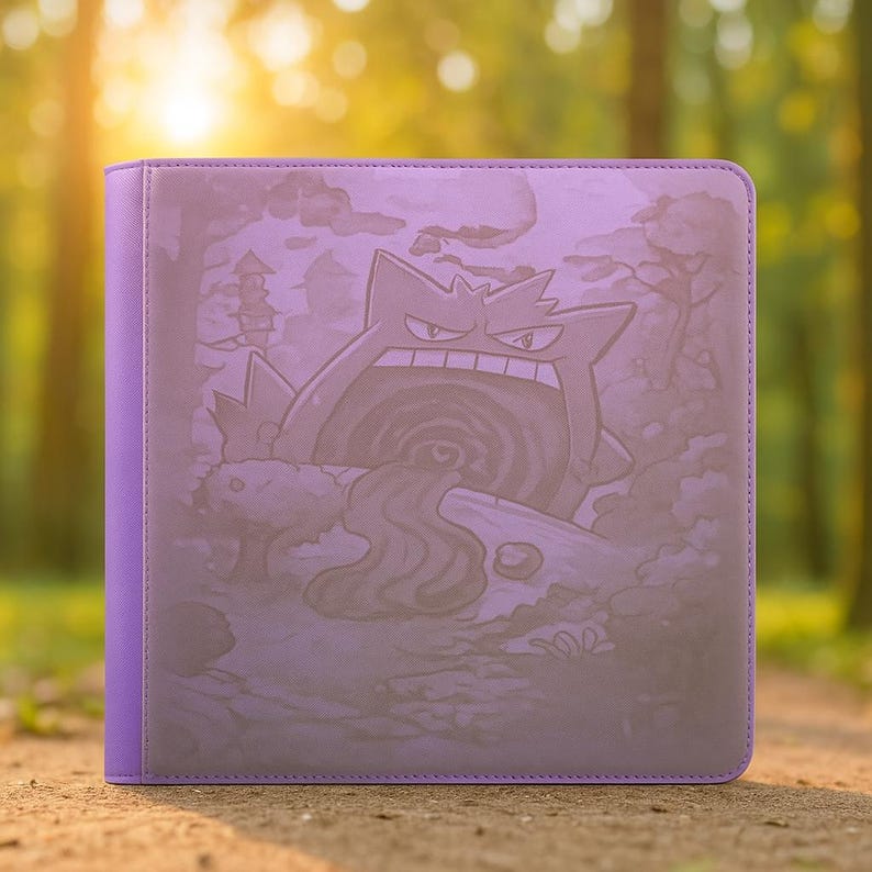 Gengar Vmax - Personalized Binder-album – 4-20 Pockets per Page Pokemon ...