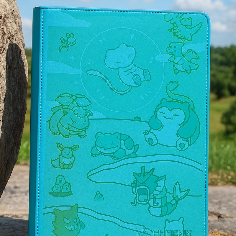Custom Pokemons Cards Binder - Etsy UK