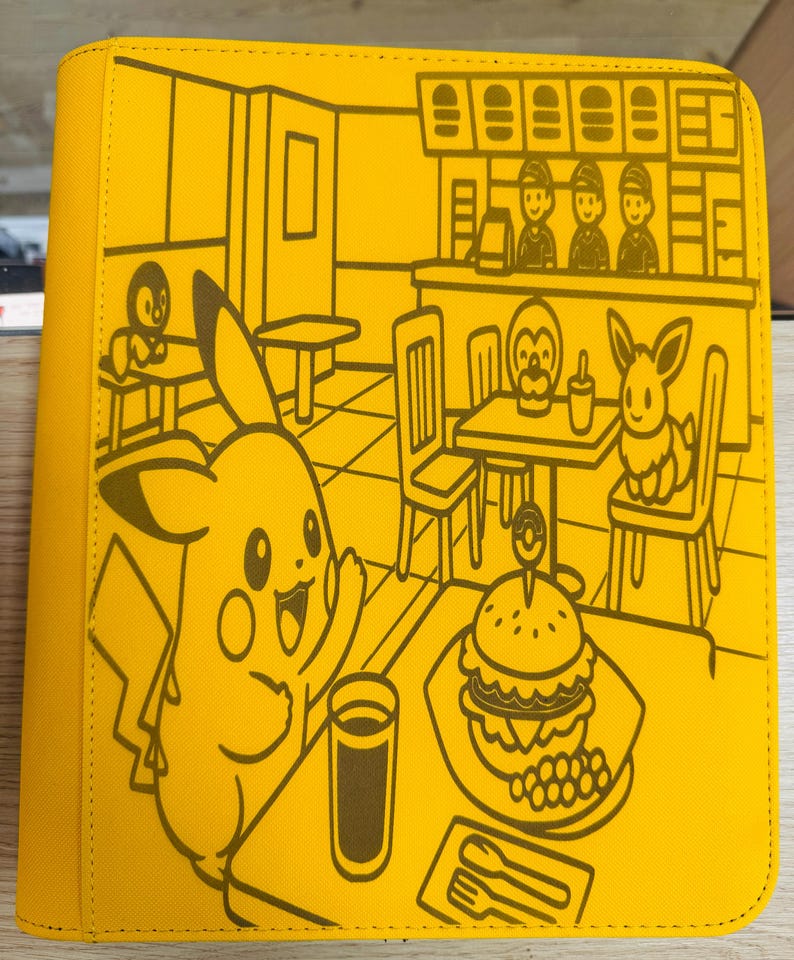 Pokémon Trainer - 4-16 Pockets per Page Pokemon – Custom Engraved ...