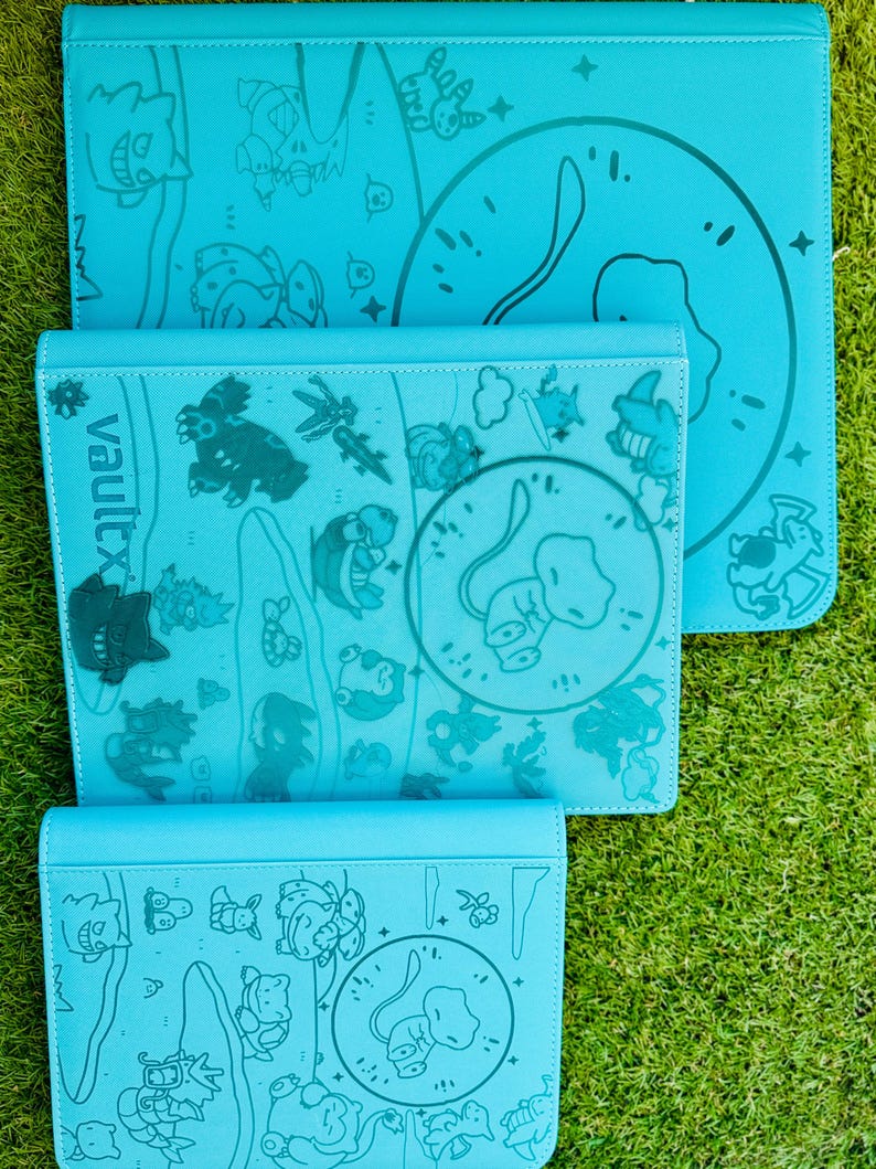 Personalized Binder-album – 4-16 Pockets per Page Pokemon – Custom ...