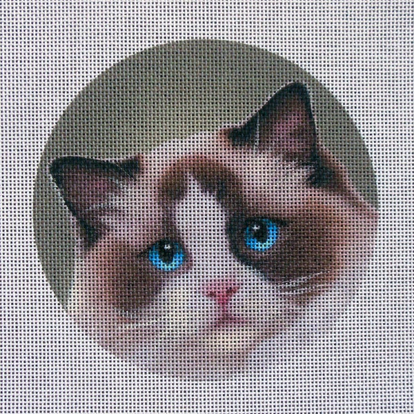 Cat Needlepoint - Etsy