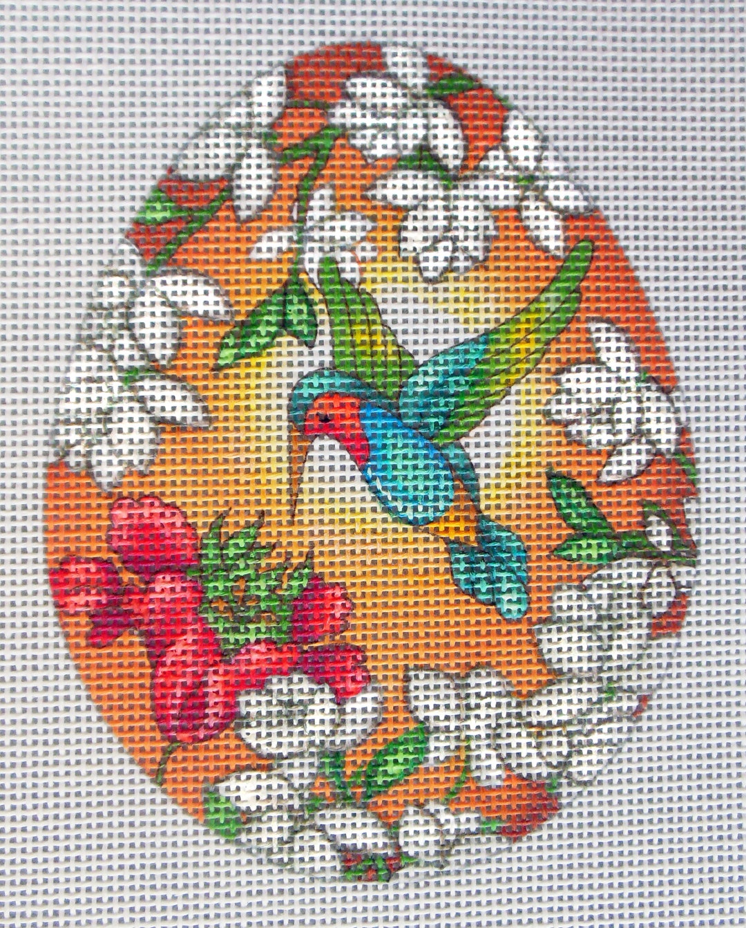 Hummingbird Egg Needlepoint Canvas - Etsy