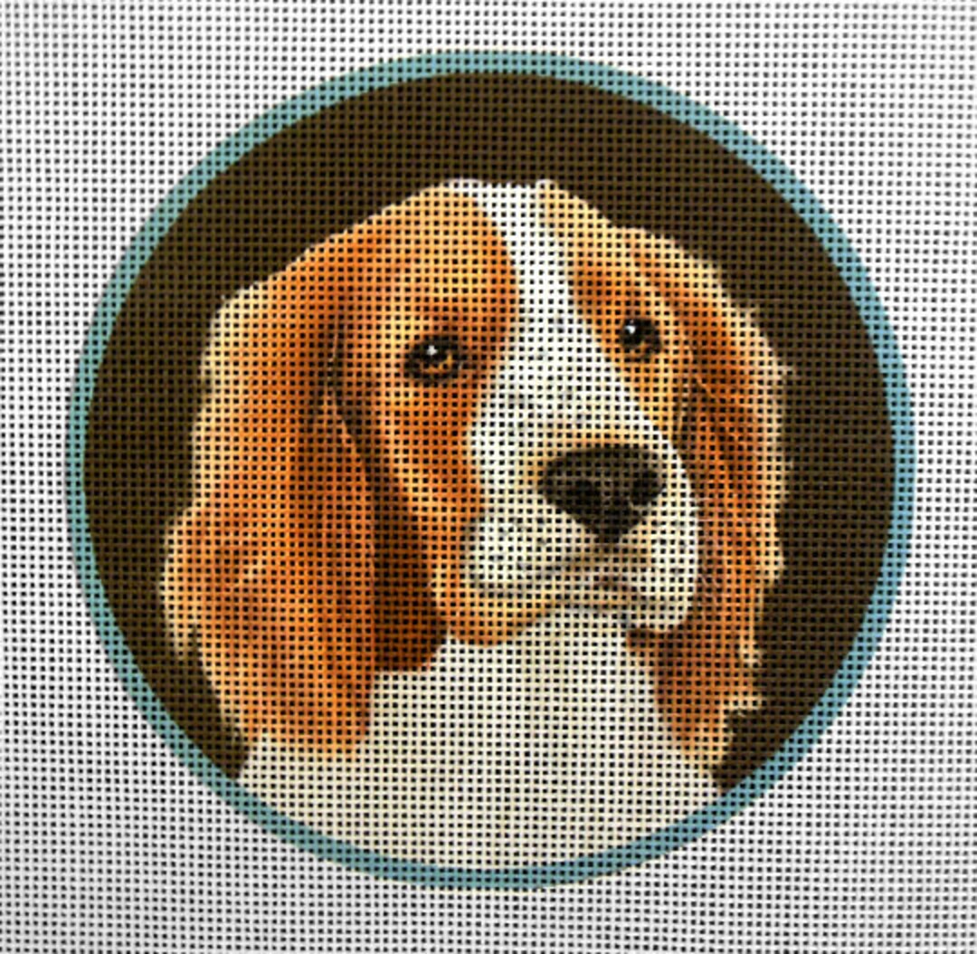 Springer Spaniel Needlepoint Canvas - Etsy