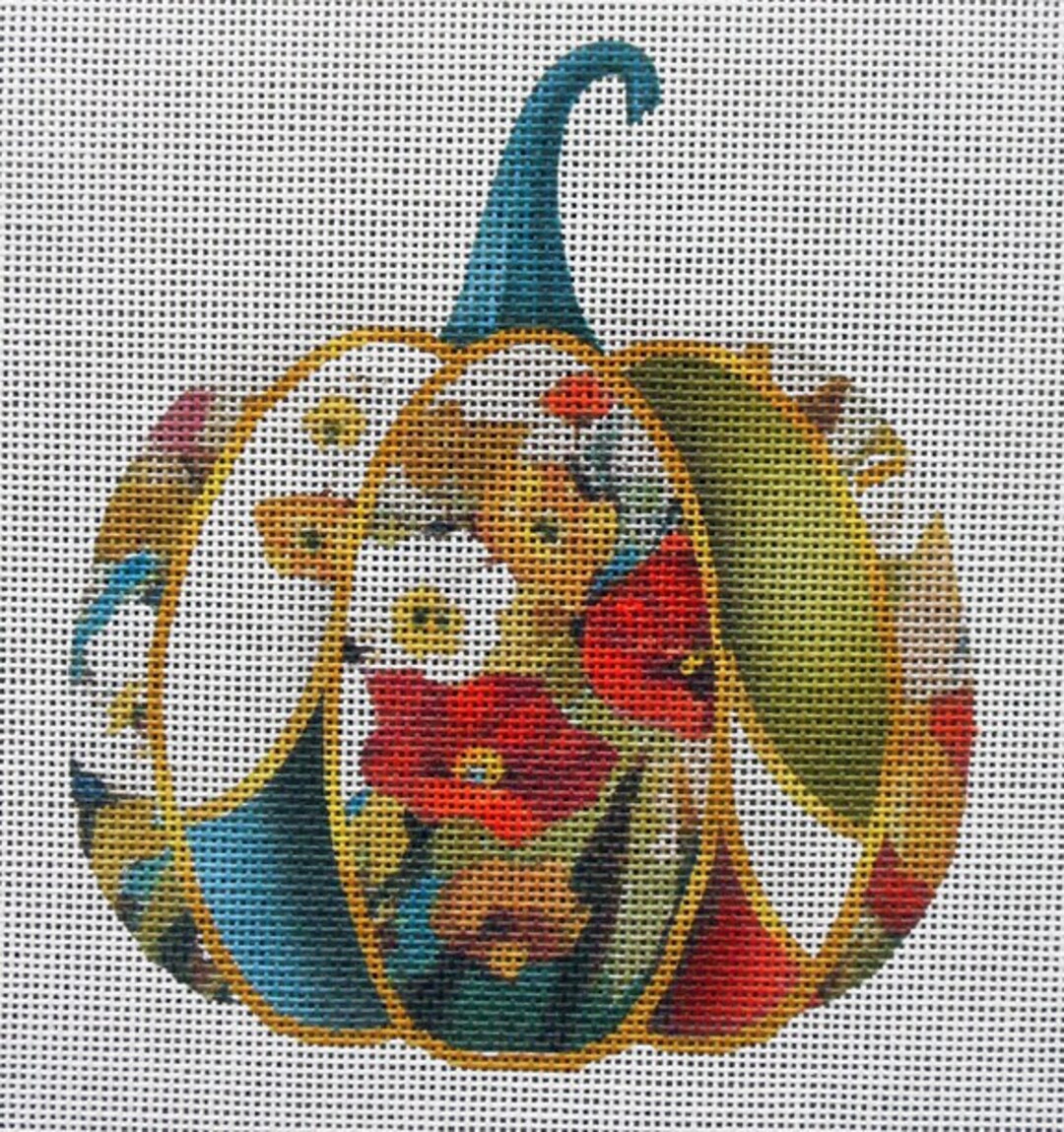 Poppies Floral Pumpkin - Etsy