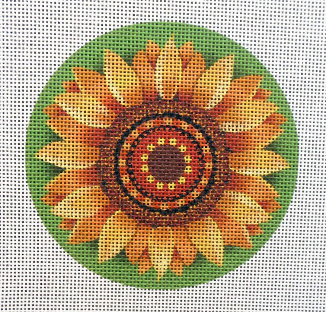 Sunflower Needlepoint Canvas - Etsy