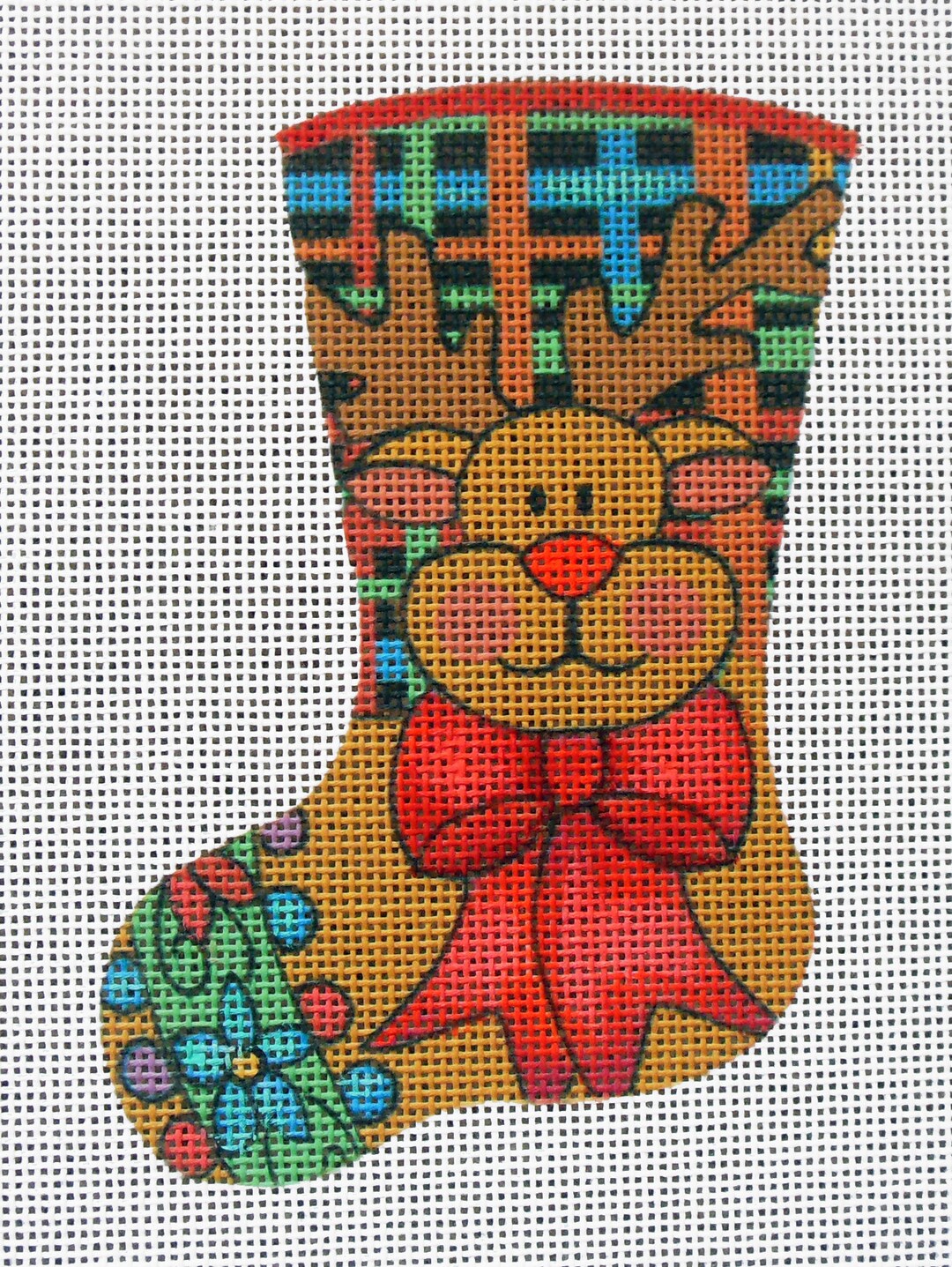 Rudolph Stocking Ornament - Etsy