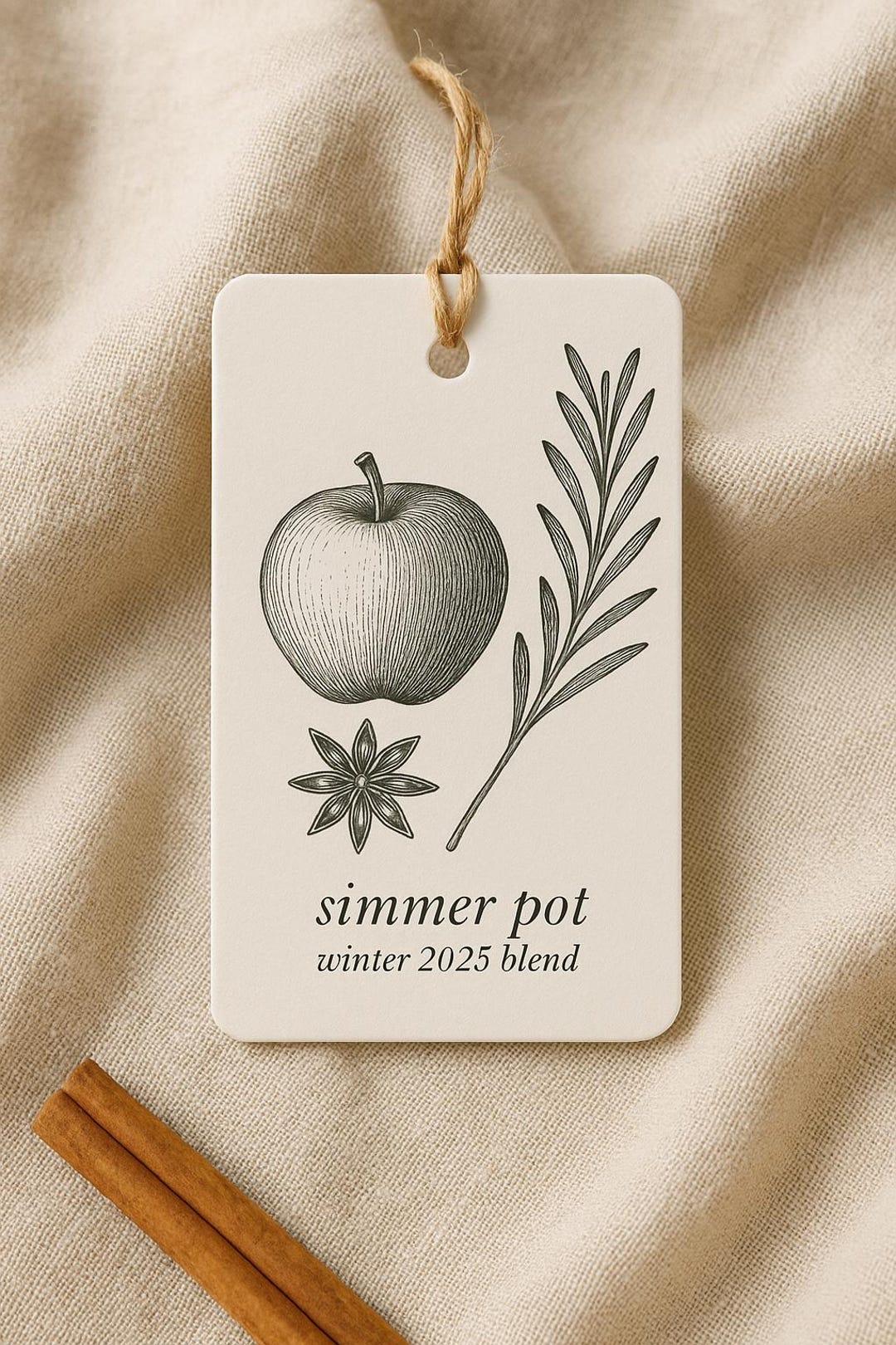 Simmer Pot Gift Tag Printable • Holiday Stovetop Potpourri Tag ...