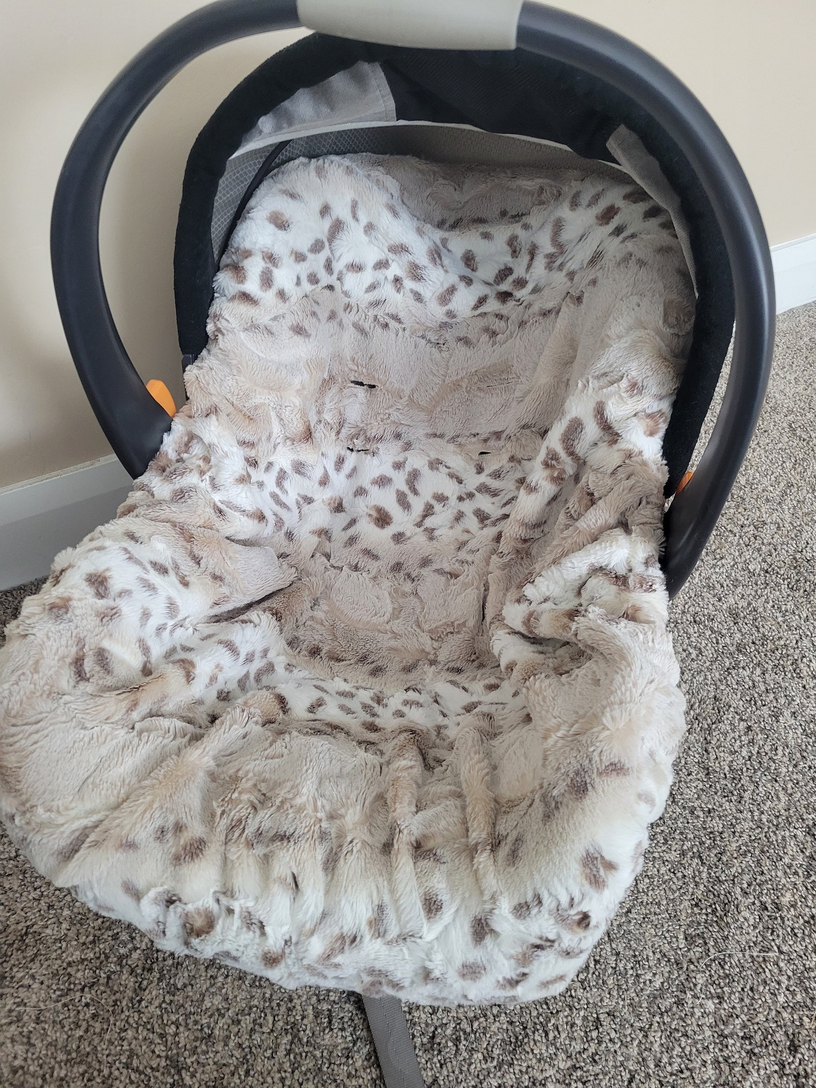 Minky Car Seat Liner Minky Car Seat Cover Minky Cover up - Etsy