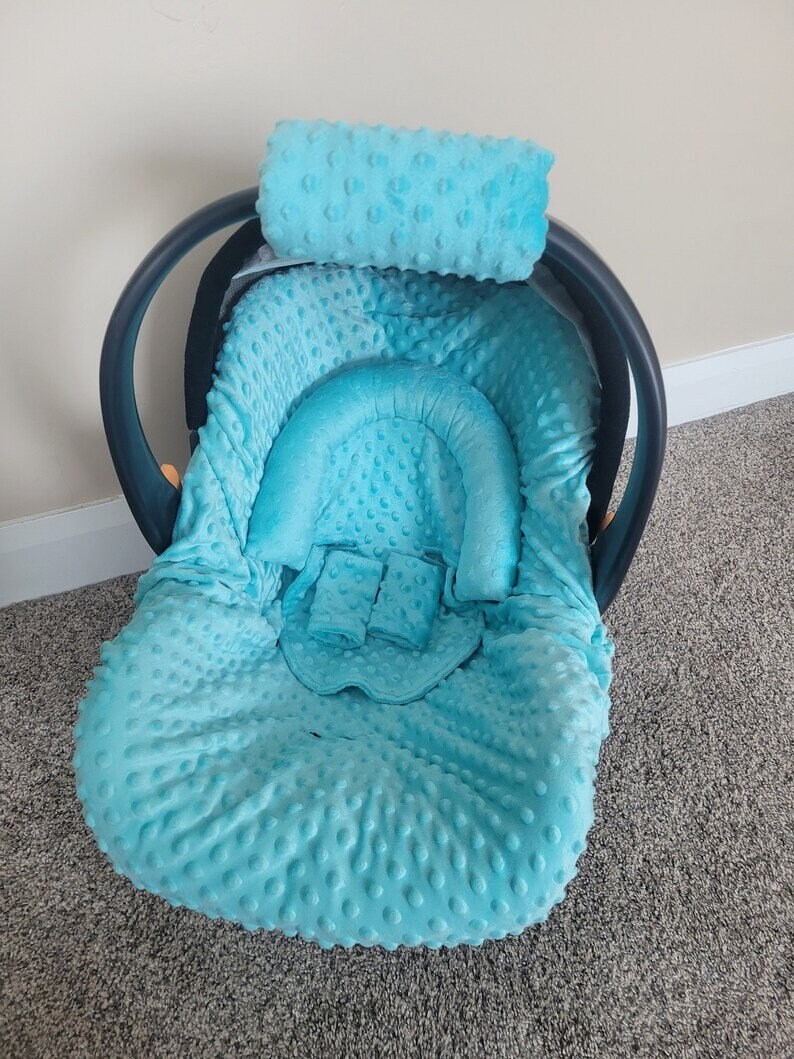 Woodland Car Seat Cover Bear Deer Boy Carseat Cover Baby - Etsy