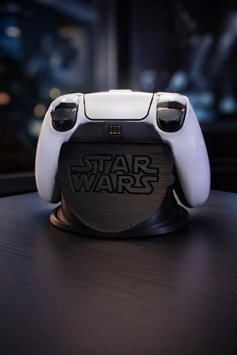 Darth Vader PS5 Controller Stand - Star Wars Inspired 3D Printed Gaming ...
