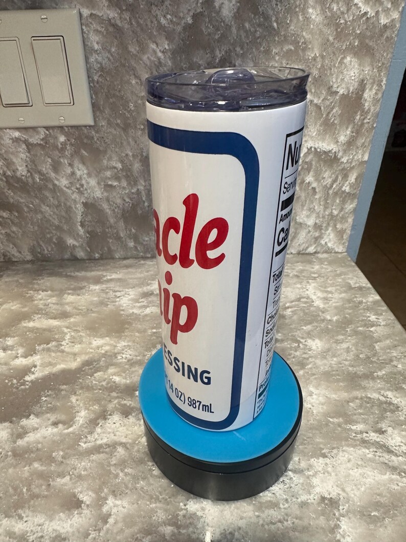 20 Oz Condiment Tumbler. Great for Hot and Cold Drinks and Comes With a ...