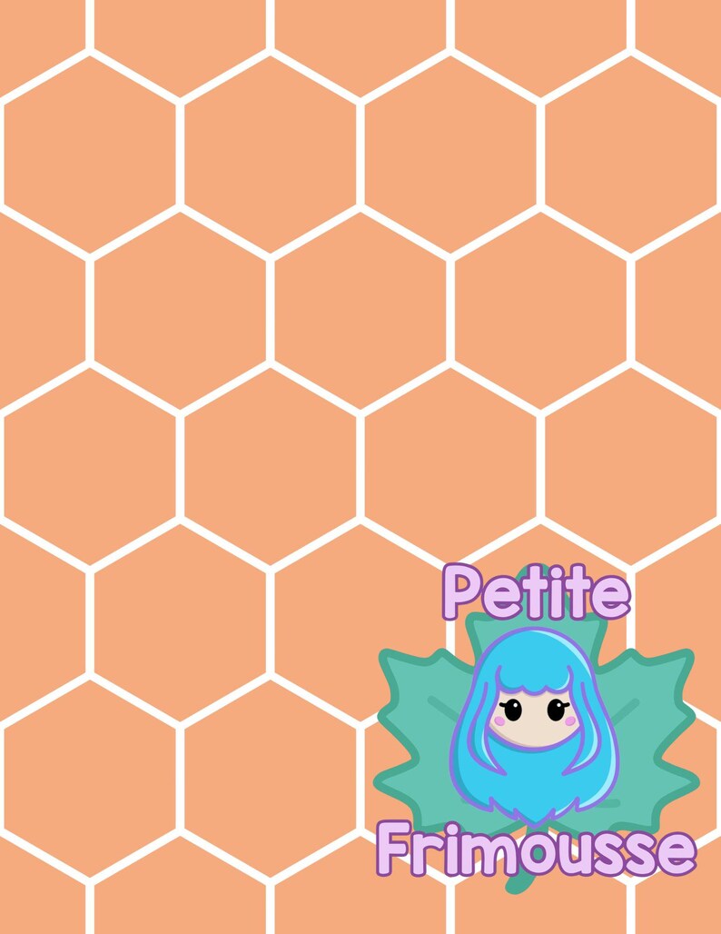 Minimalist Honeycomb Seamless Pattern - Digital Download - Etsy