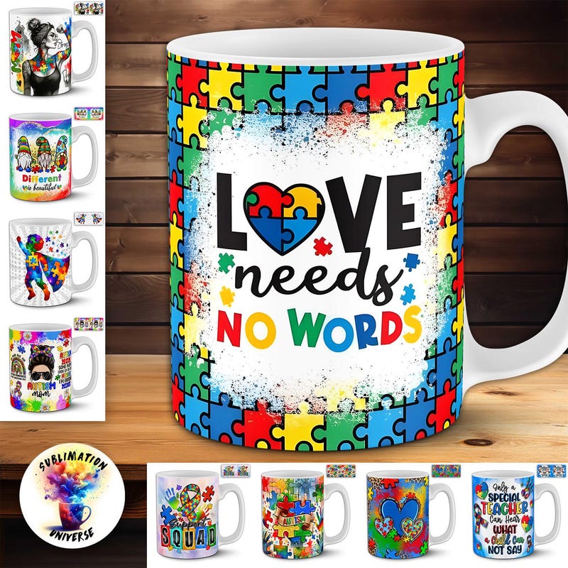 Autism Custom Mugs - Etsy