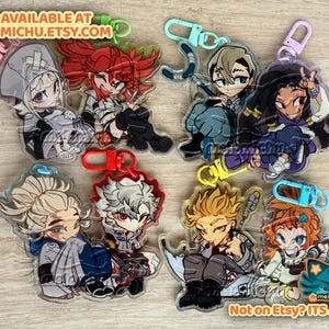 GACHIAKUTA KEYCHAINS- Wave 1+2 (read Description ) - Etsy