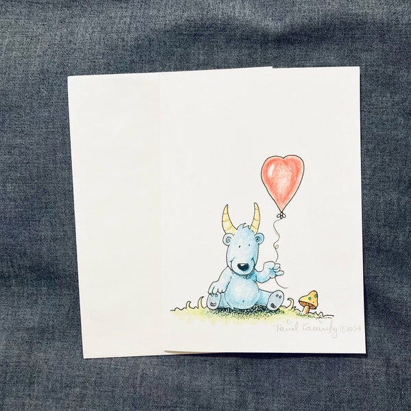 Whimsical Card - Etsy