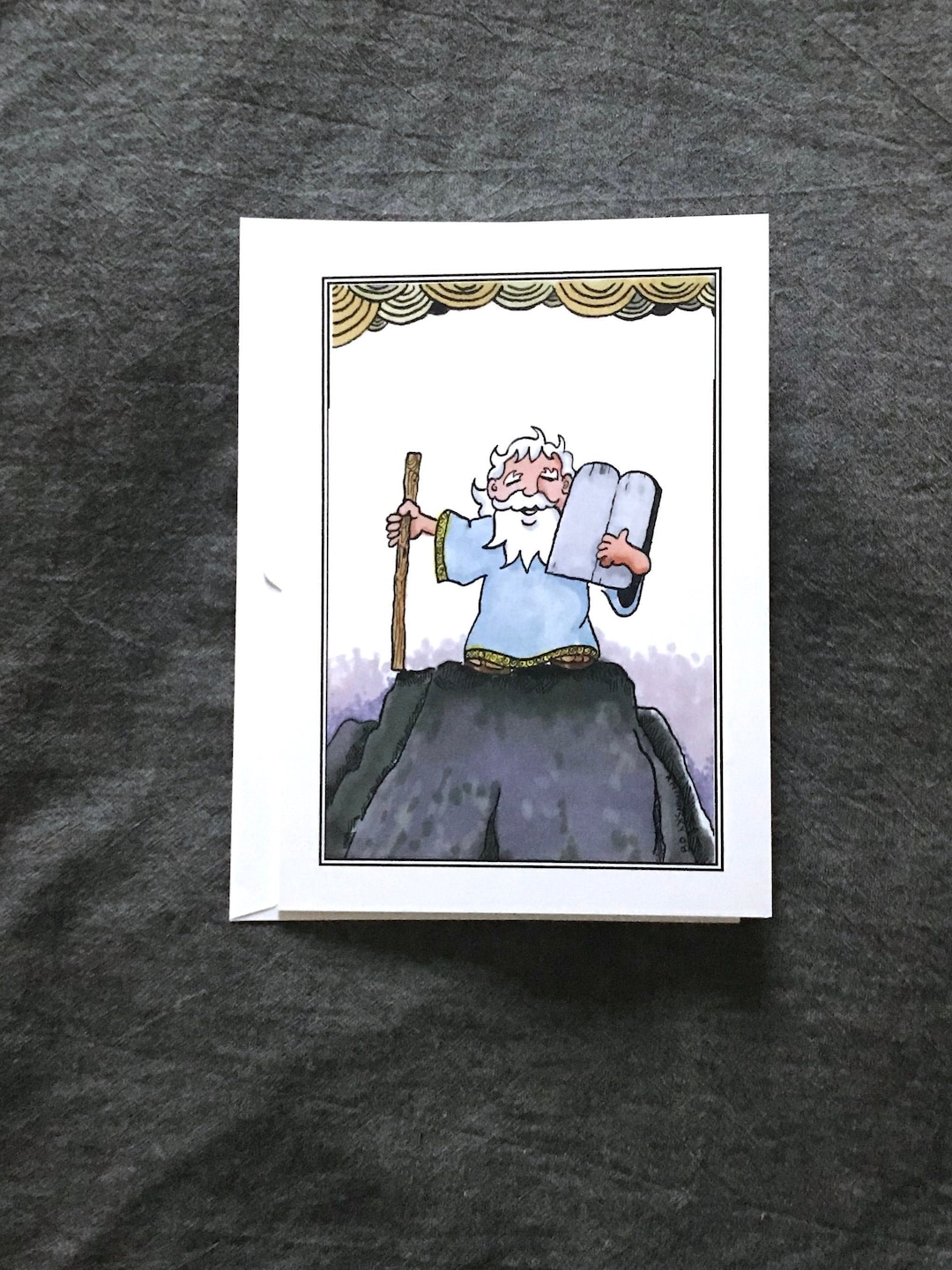 Humorous Jewish Birthday Card, Thou Shalt Have A Happy Birthday, - Etsy