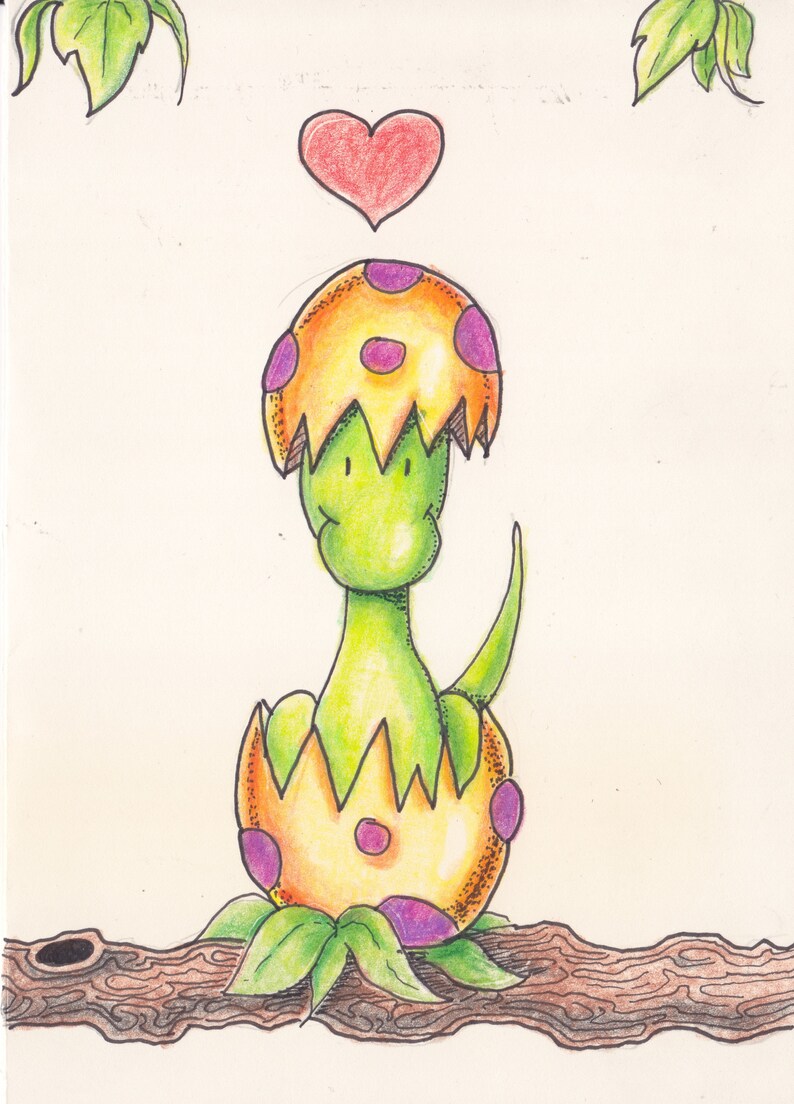 Humorous, Whimsical Congratulations Card for A New Baby With Adorable ...