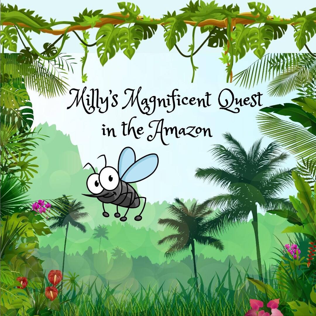 Children's Storybook: Milly's Magnificent Quest in the Amazon - Etsy