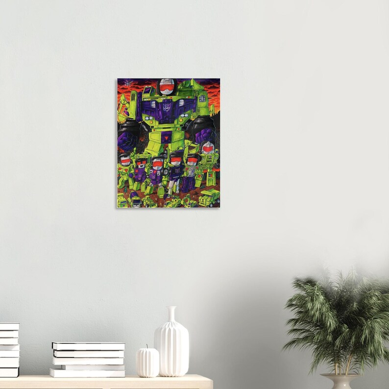 Transformers Devastator Fanart Poster Print - Etsy
