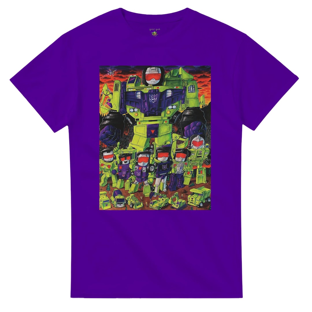 Transformers Devastator Fanart T-shirt Print - Etsy