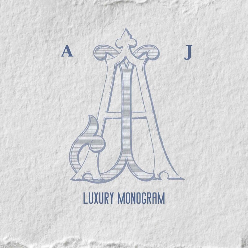 Triple Monogram - Etsy