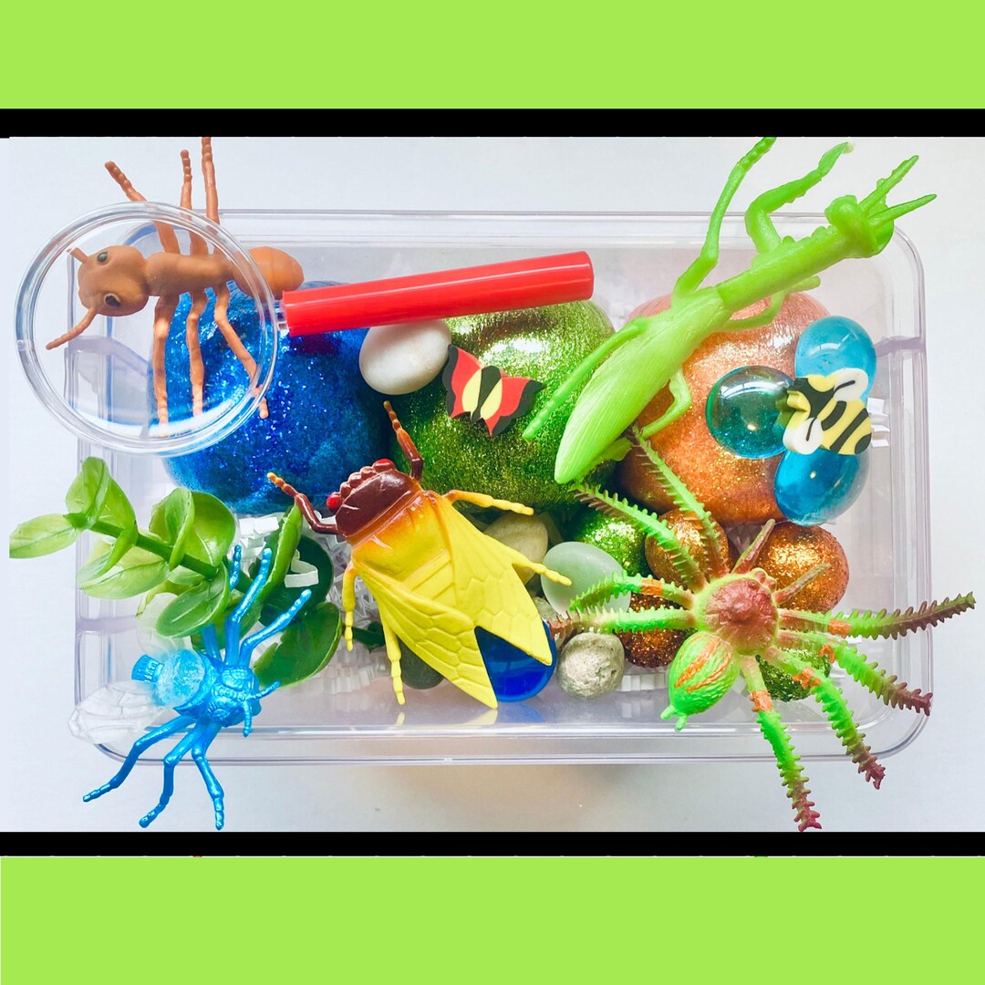 Backyard Bugs Playdough Kit, Nature Playdough Kit, Outdoor Playdough ...