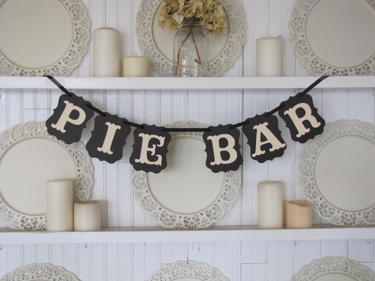PIE BAR Banner Pie Bar Sign Wedding Pie Bar Pie Bar | Etsy