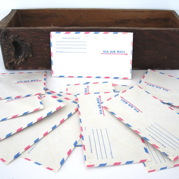 Airmail Envelopes - Etsy