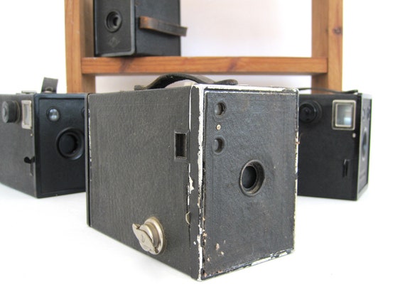 Vintage Box Camera Eastman Kodak Brownie 2 Model F Film - Etsy