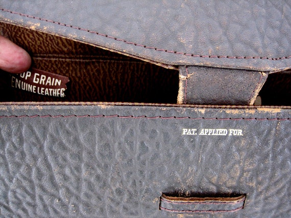 Vintage Leather Travel Vanity Case, Men's Toiletry Gr… - Gem