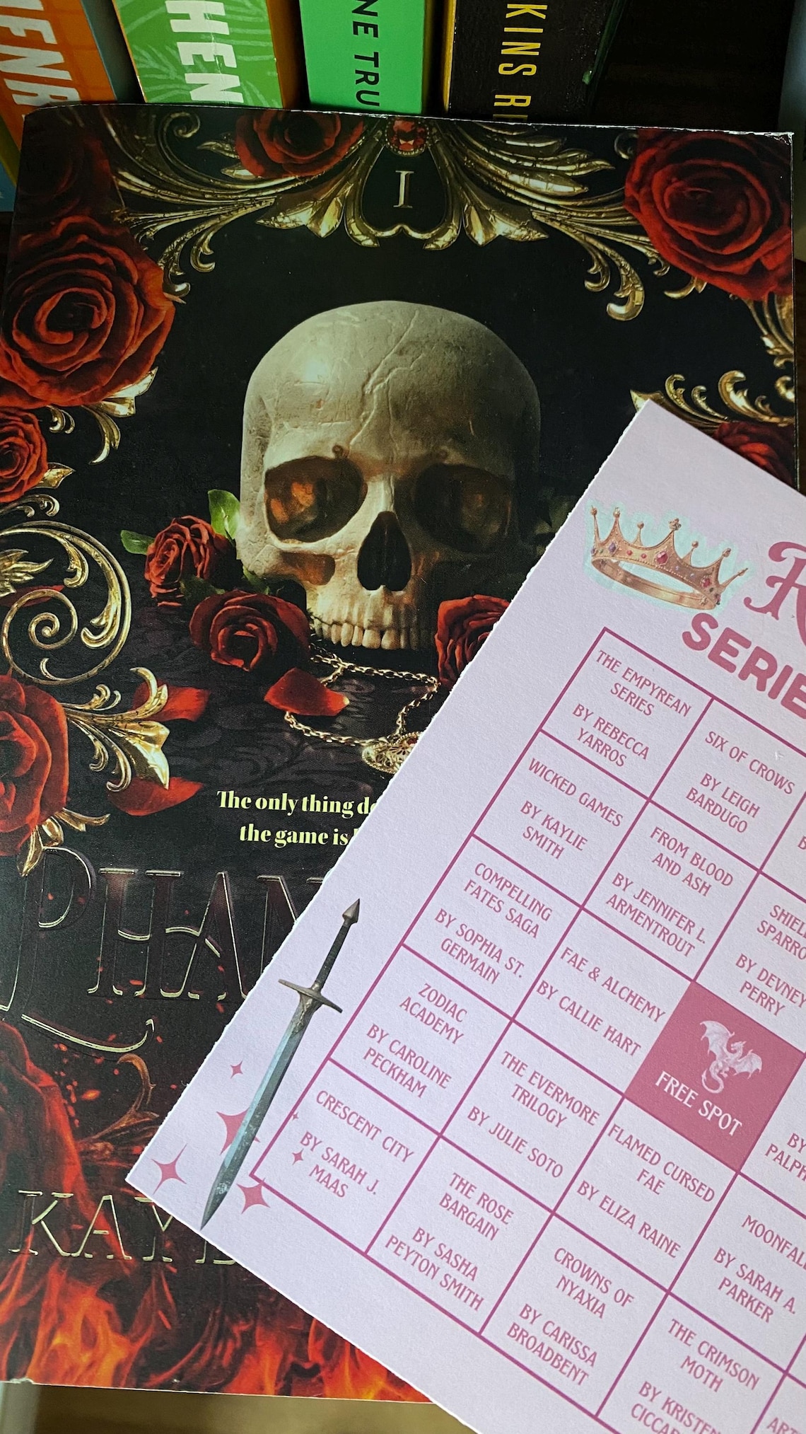 Romantasy TBR Bingo Card Template: Editable Book Club Game (digital ...
