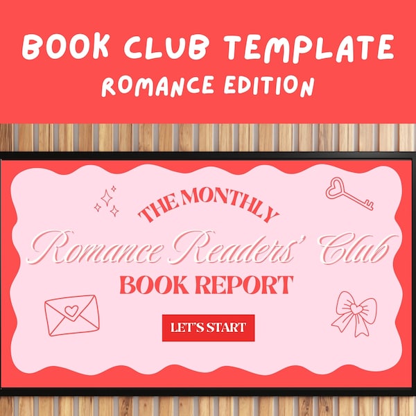 Book Club Presentation - Etsy