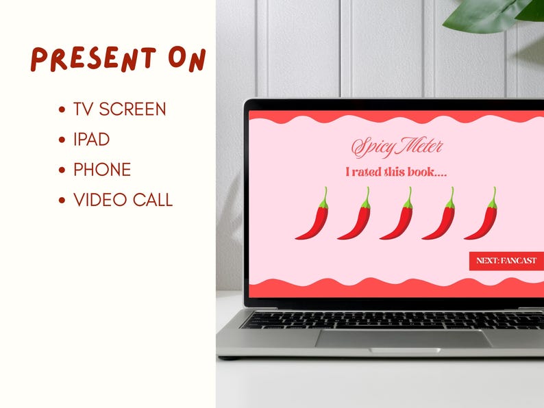 Book Club Slides Report Template: Editable Canva Presentation (digital ...