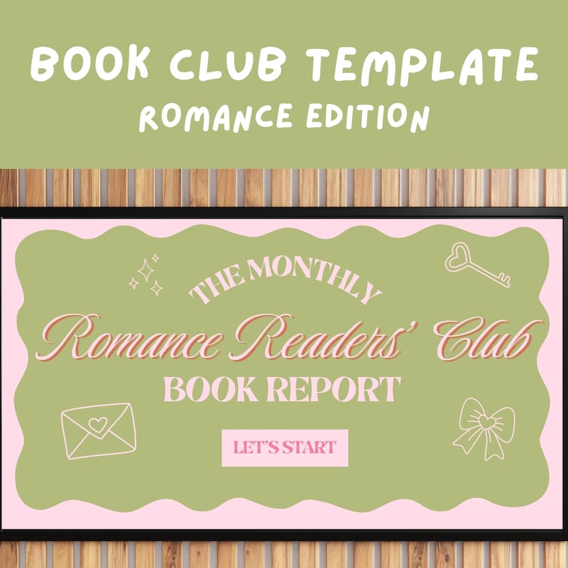 Book Club Presentation - Etsy
